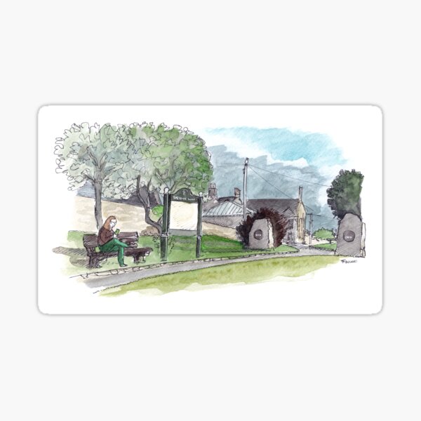 "Speyside Way - Start/Finish at Buckie" Sticker for Sale by tomnapper ...