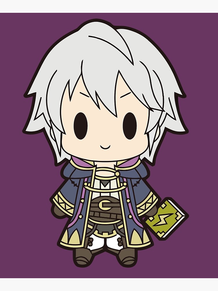 "Robin (Male) Chibi" Poster by Chibify | Redbubble