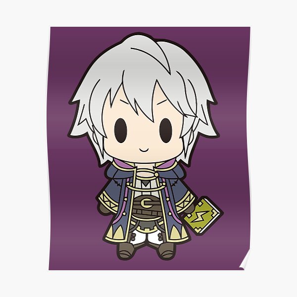 "Robin (Male) Chibi" Poster by Chibify | Redbubble