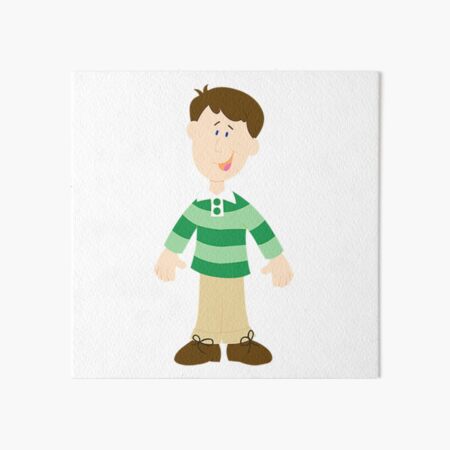 "Blue's Clues | Steve Burns | Nick Jr" Art Board Print for Sale by ...