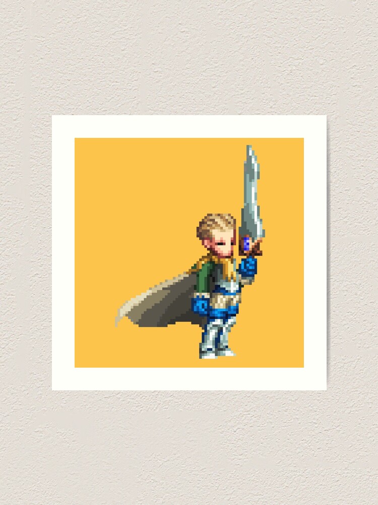 "Beowulf Win Final Fantasy Tactics Pixel Art" Art Print for Sale by ...