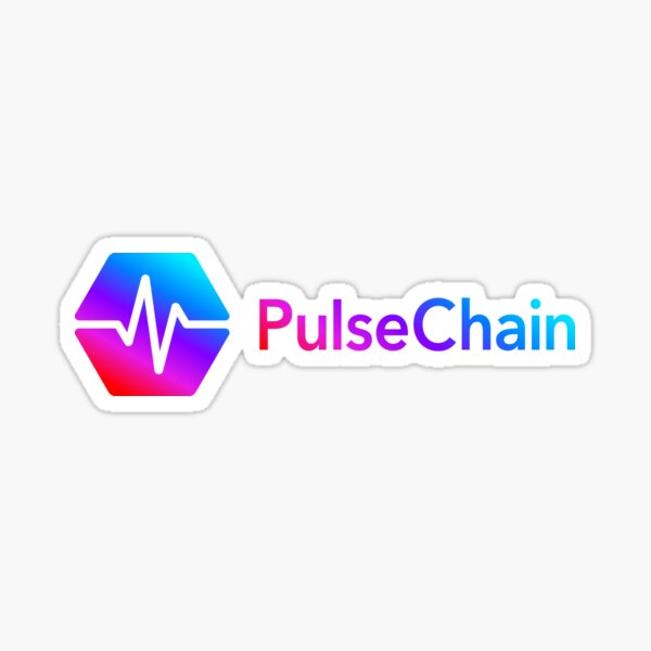 "Pulsechain" Sticker for Sale by shoopfutur | Redbubble