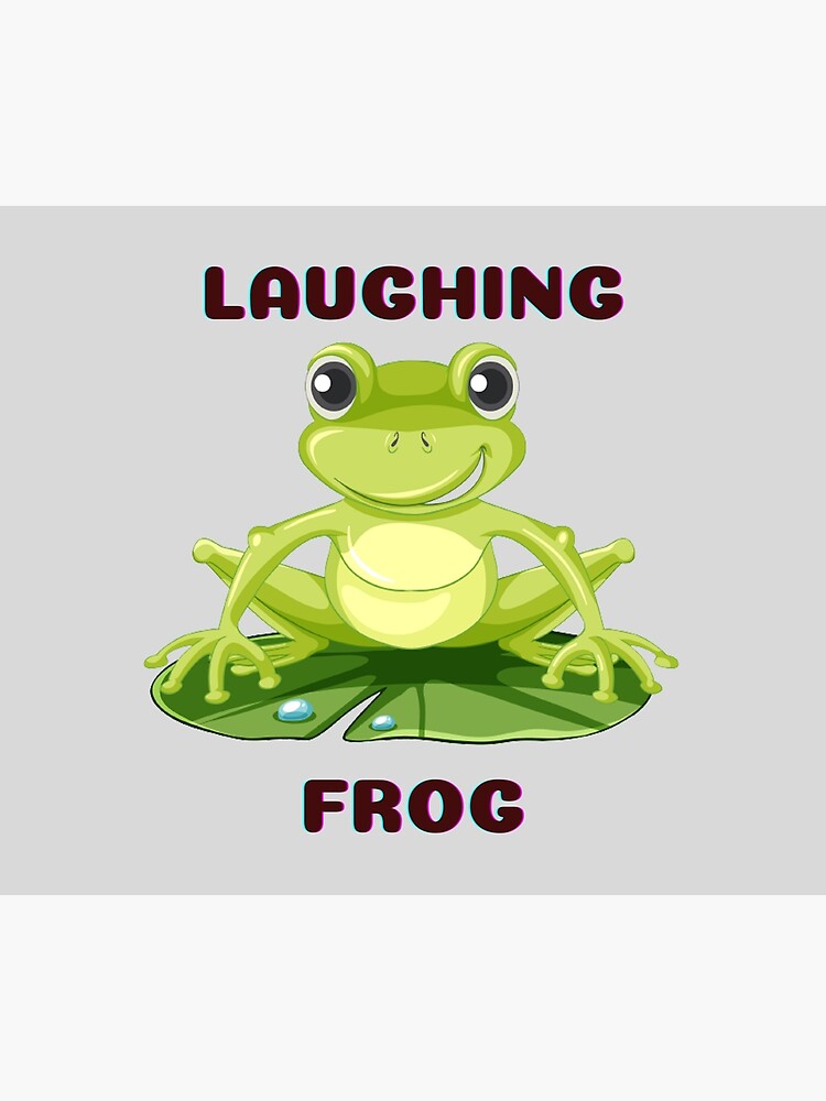 "Laughing Frog" Poster for Sale by TOPHIA | Redbubble