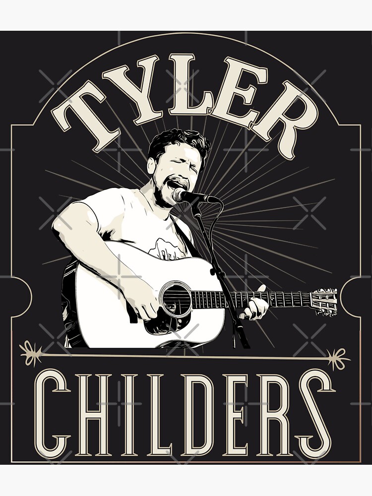 "Tyler Childers Sunburst" Sticker for Sale by dmbdana | Redbubble