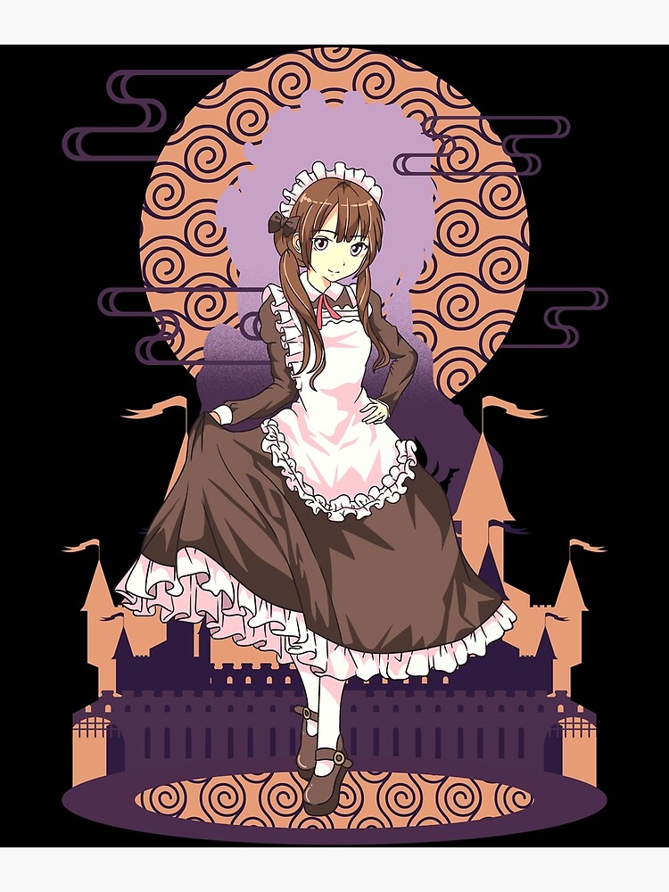 "Medieval Anime Servant Maid Manga Aesthetic Dark Manga Elf Cosplay ...