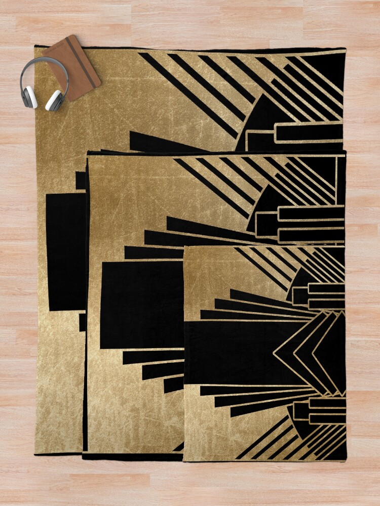 "Art deco design" Throw Blanket for Sale by peggieprints | Redbubble
