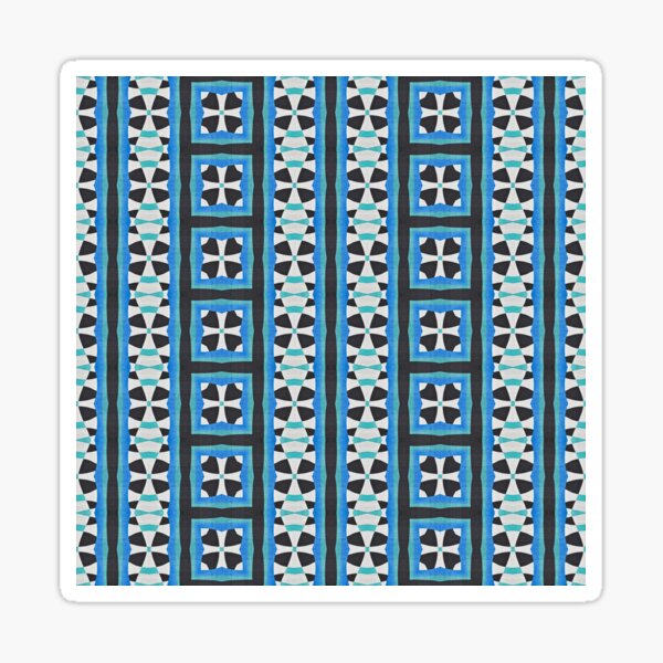 "Heartening and Audacious Sunshiny-Colored Regular Pattern 118" Sticker ...