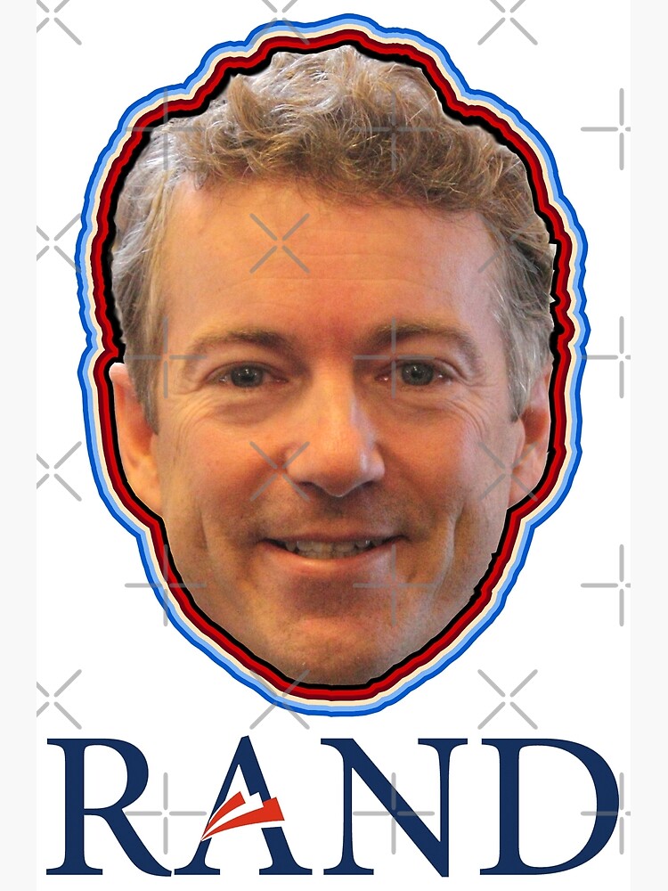 "Rand Paul President Senator 2016 Constitution" Poster for Sale by ...