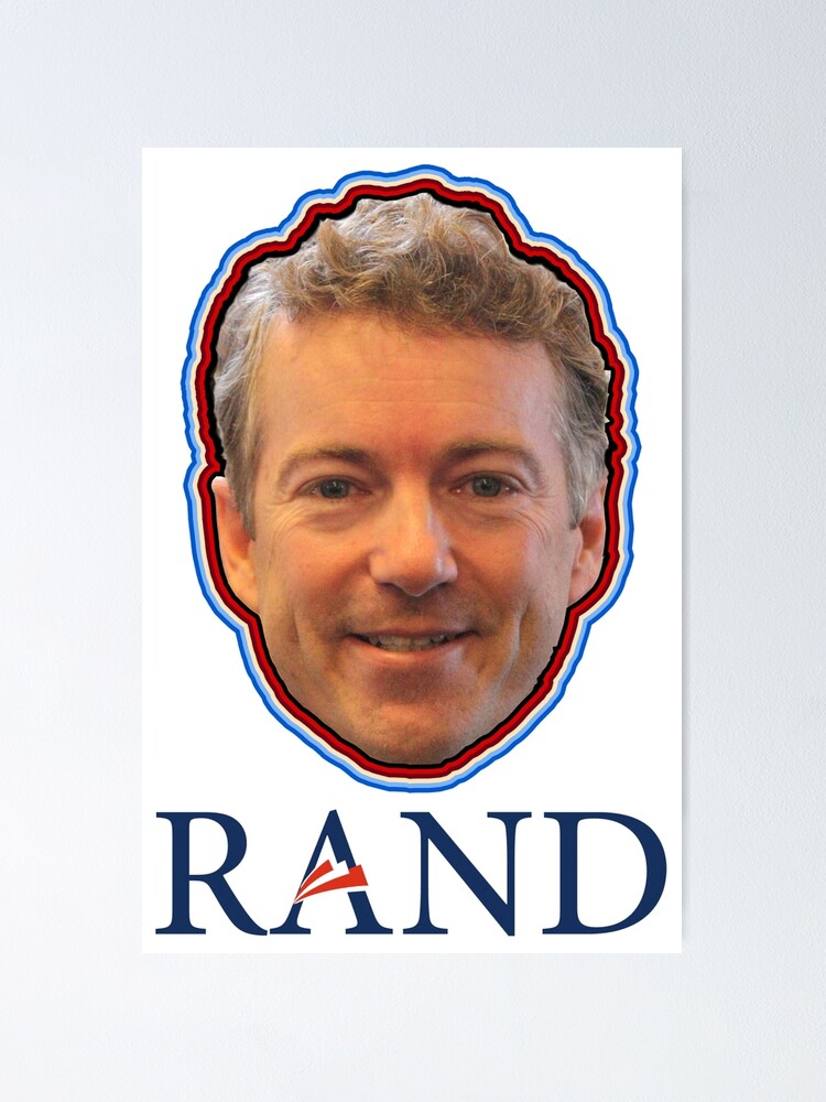 "Rand Paul President Senator 2016 Constitution" Poster for Sale by ...