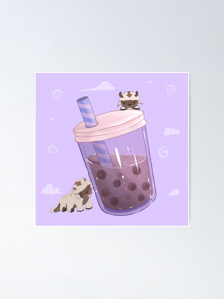 "Appa's Bubble Tea" Poster for Sale by Ellenkency | Redbubble