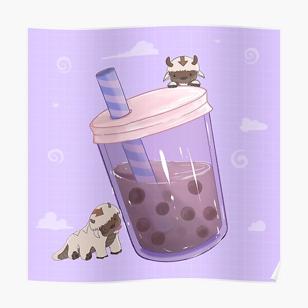 "Appa's Bubble Tea" Poster for Sale by Ellenkency | Redbubble