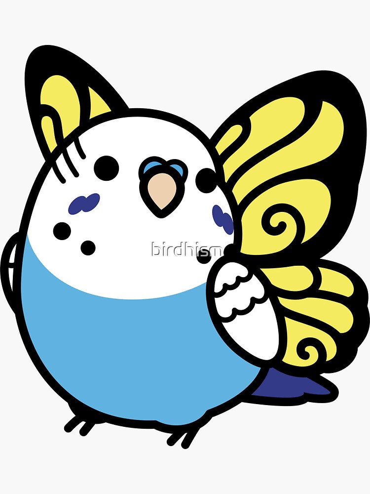 "Magical Bird Mochi" Sticker for Sale by birdhism | Redbubble