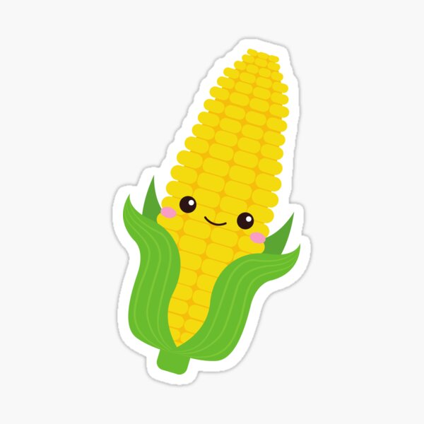 "Cute Smile With Dimples | Corn smile " Sticker for Sale by IQR-Design ...