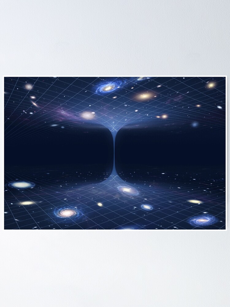 "Einstein-Rosen Bridge - V3" Poster for Sale by magarlick | Redbubble