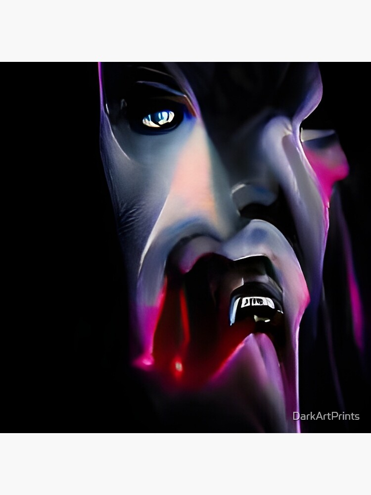 "Electric Phantom " Poster for Sale by DarkArtPrints | Redbubble