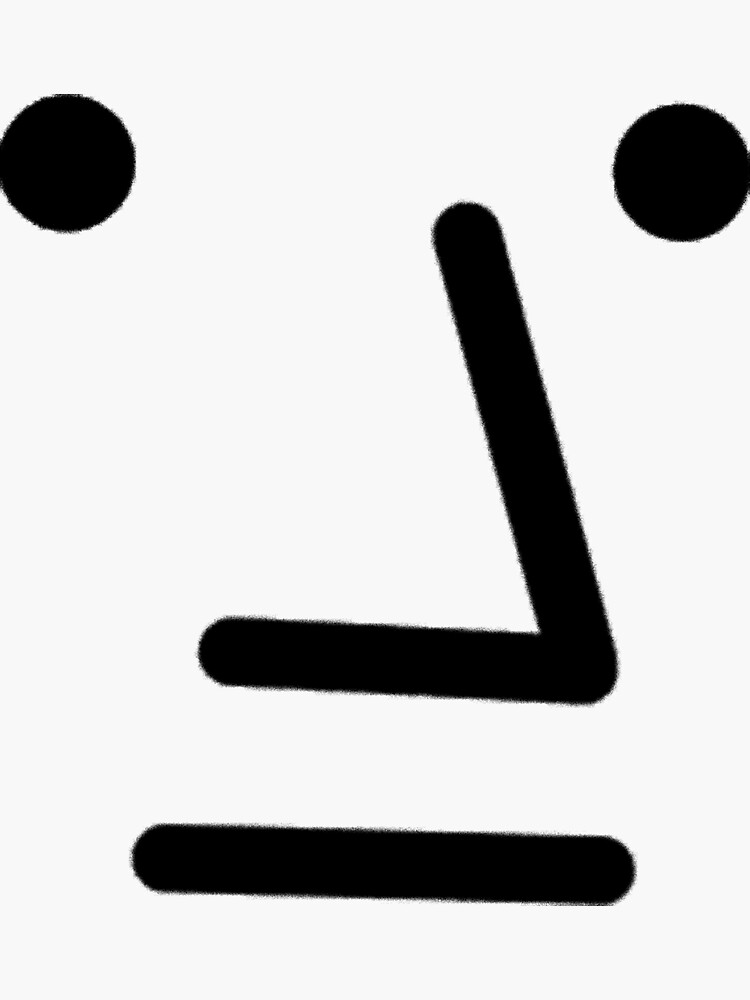 "npc meme" Sticker for Sale by SPONKII | Redbubble