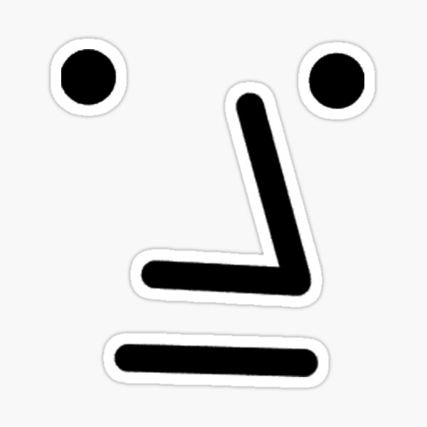 "npc meme" Sticker for Sale by SPONKII | Redbubble