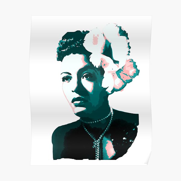 "Billie Holiday" Poster by DearAna | Redbubble