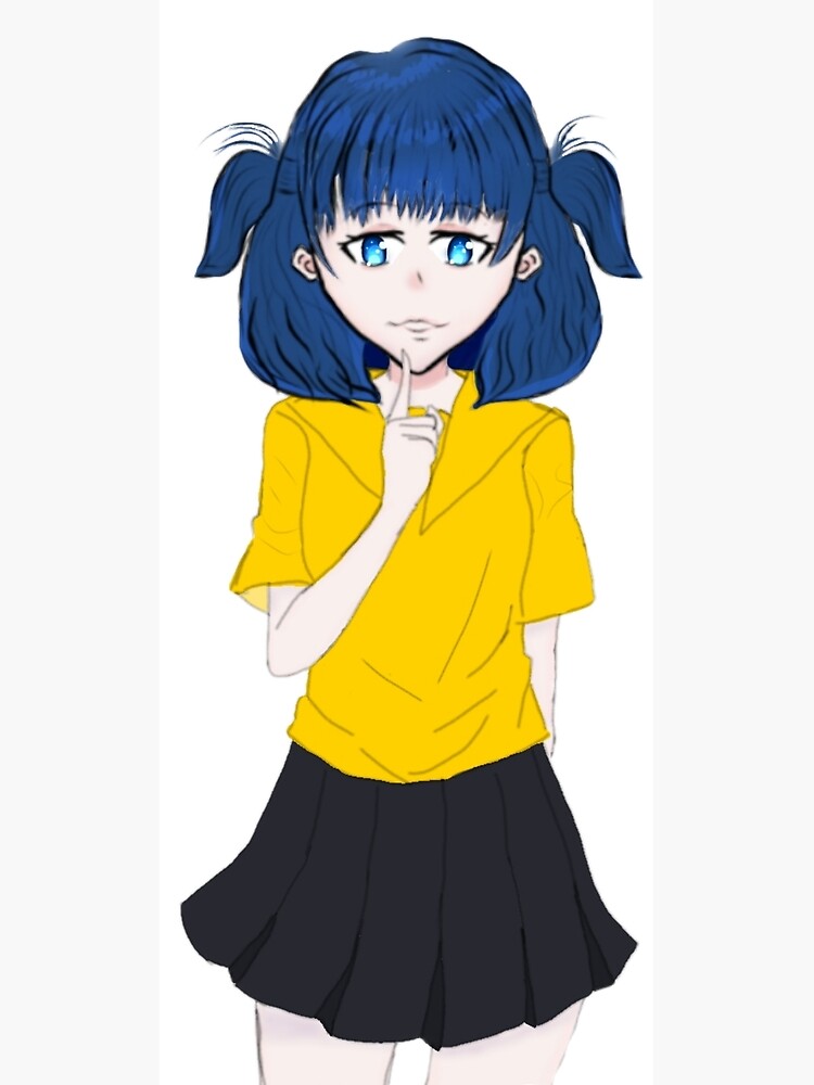 Anime Girl Sad Poster For Sale By Elegance 777 Redbubble