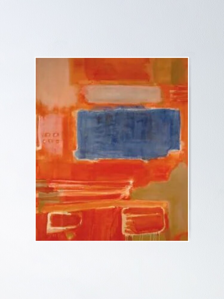 "Multiform 1948 by mark rothko classic oil painting " Poster for Sale ...
