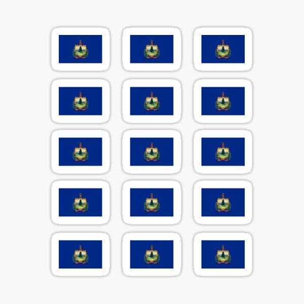 "Vermont - Vermonter Flag Pack" Sticker for Sale by FlagsWorld | Redbubble