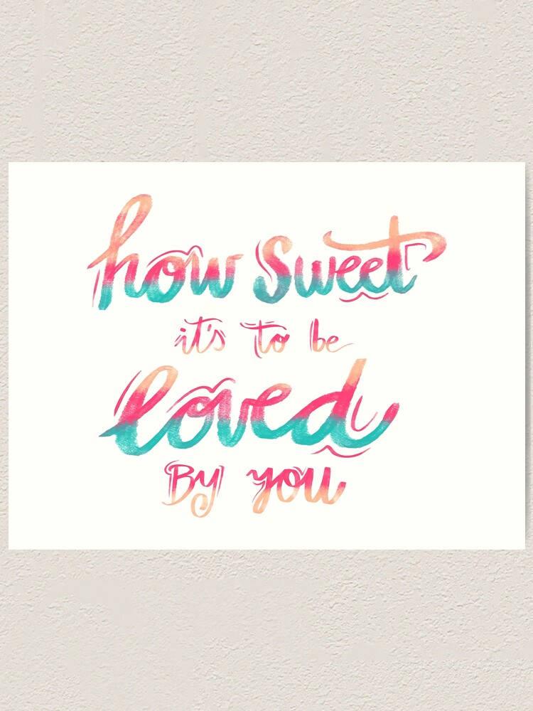 "How Sweet it is to be loved by You | Self Love | Self Love Quotes ...