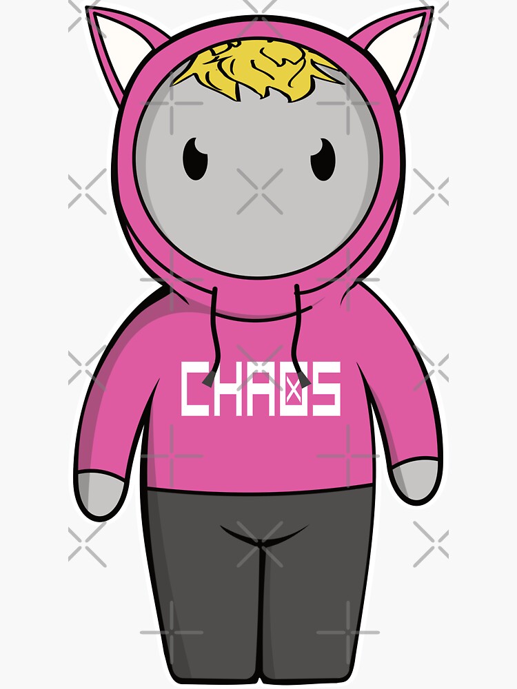 "Gamer Chibi " Sticker for Sale by chaoskandy | Redbubble