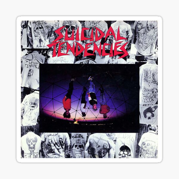 "SUICIDAL TENDENCIES LOGO" Sticker for Sale by anarducci11 | Redbubble