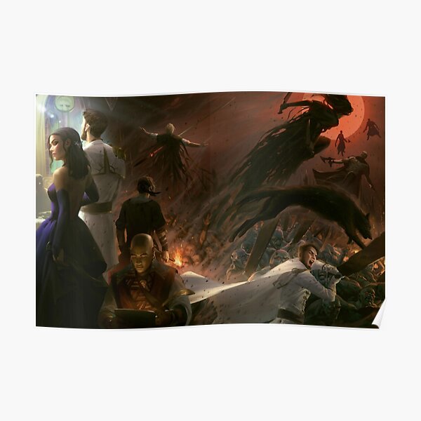"Mistborn: Hero of Ages" Poster for Sale by ZairaNZayan | Redbubble