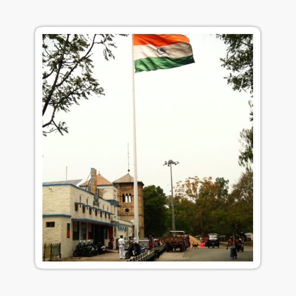 "Indian flag Tiranga" Sticker for Sale by Garafire08 | Redbubble