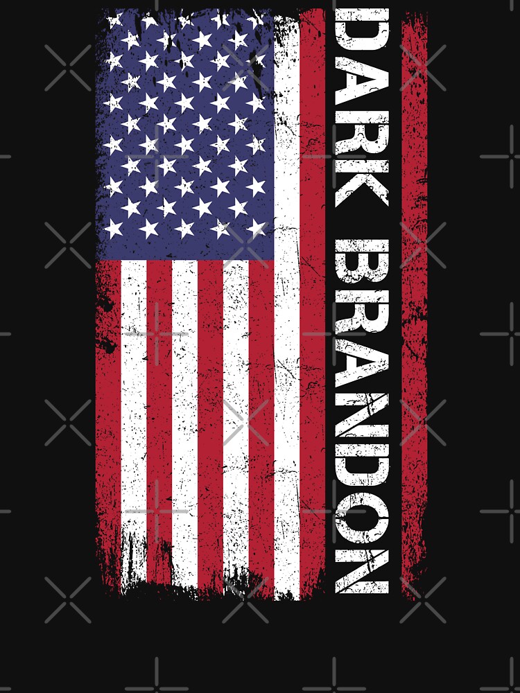 "Dark Brandon Usa Flag" T-shirt for Sale by DAVIDrz | Redbubble | us ...