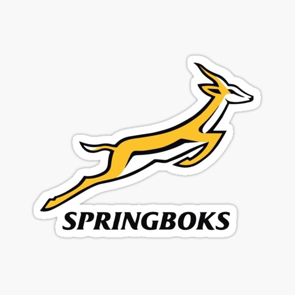 "Springboks" Sticker for Sale by BlueBerryBooze | Redbubble