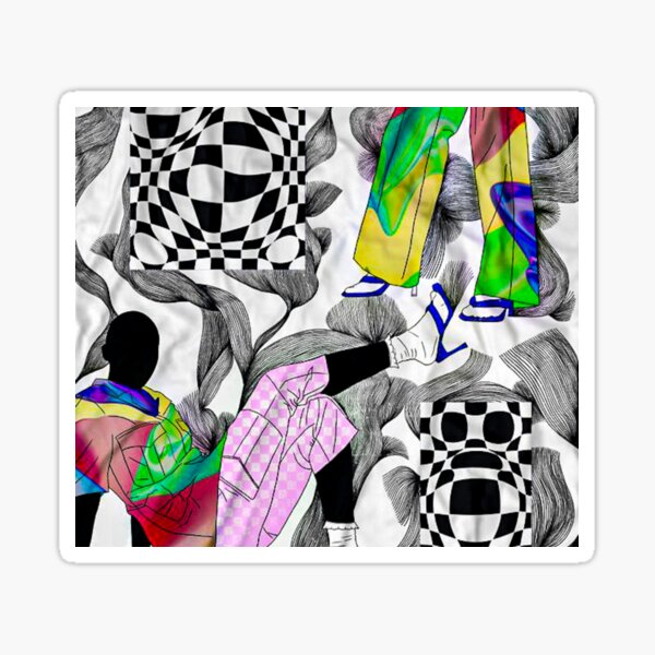 "Color art " Sticker for Sale by Chinnytalker | Redbubble