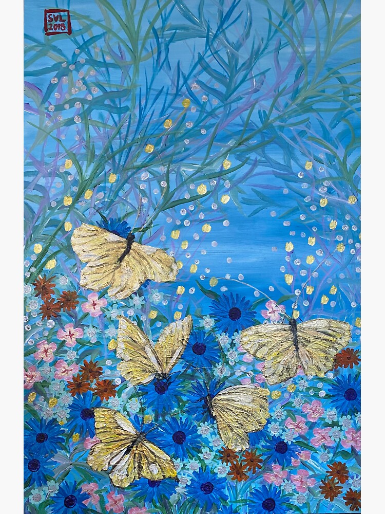 "Butterfly Dance - Original Painting by Disabled Artist Siân Victoria ...