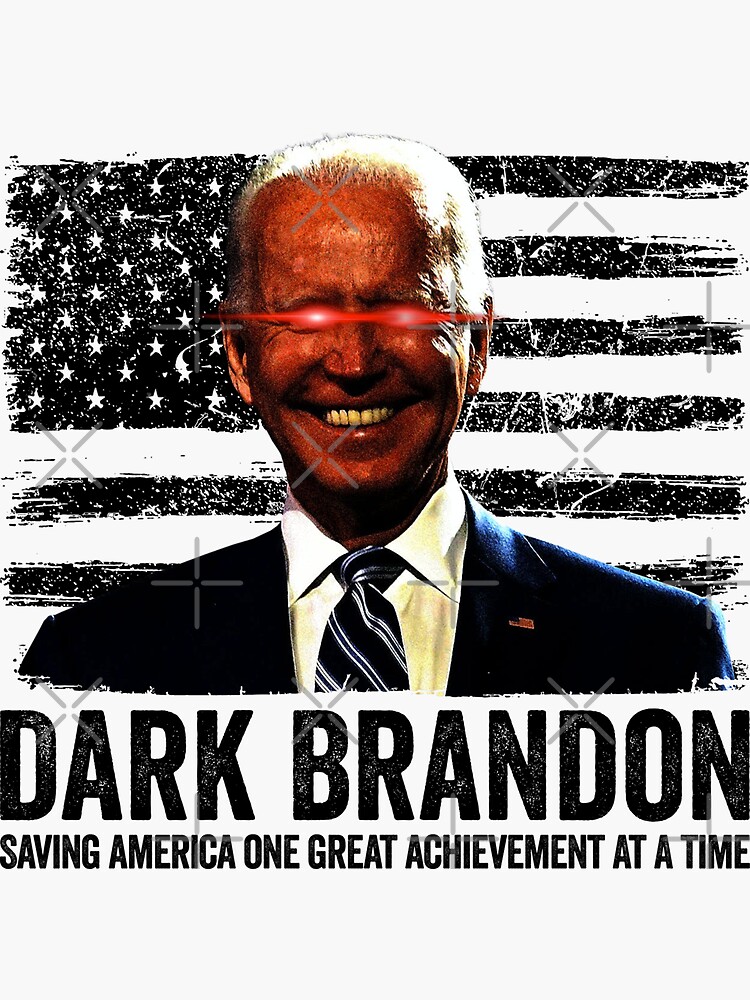 "Dark Brandon" Sticker for Sale by SweetApparel22 | Redbubble