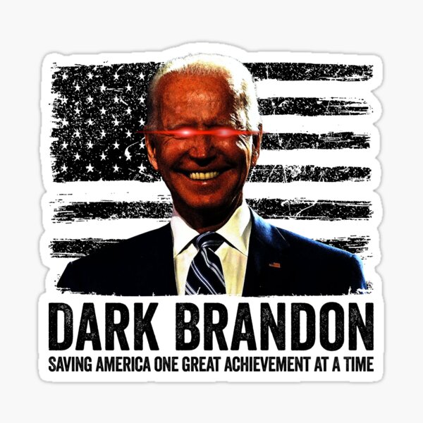 "Dark Brandon" Sticker for Sale by SweetApparel22 | Redbubble