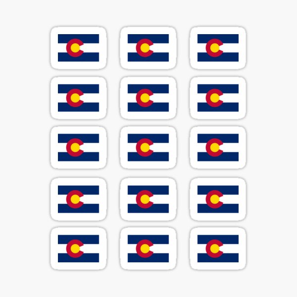 "Colorado - Coloradan Flag Pack" Sticker for Sale by FlagsWorld | Redbubble