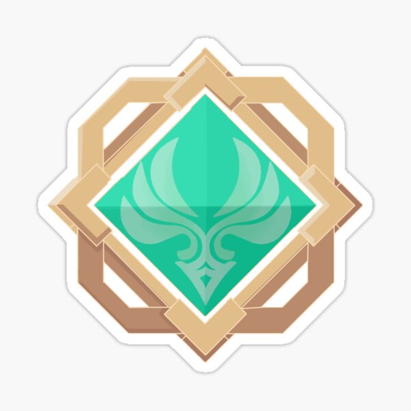 "Liyue Anemo vision" Sticker for Sale by SpikeTheArtist | Redbubble