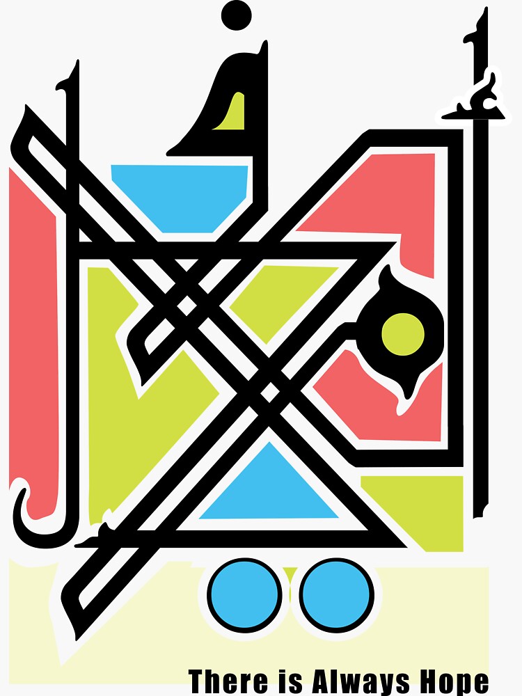 "There is Always Hope" Sticker for Sale by RainArt8 | Redbubble