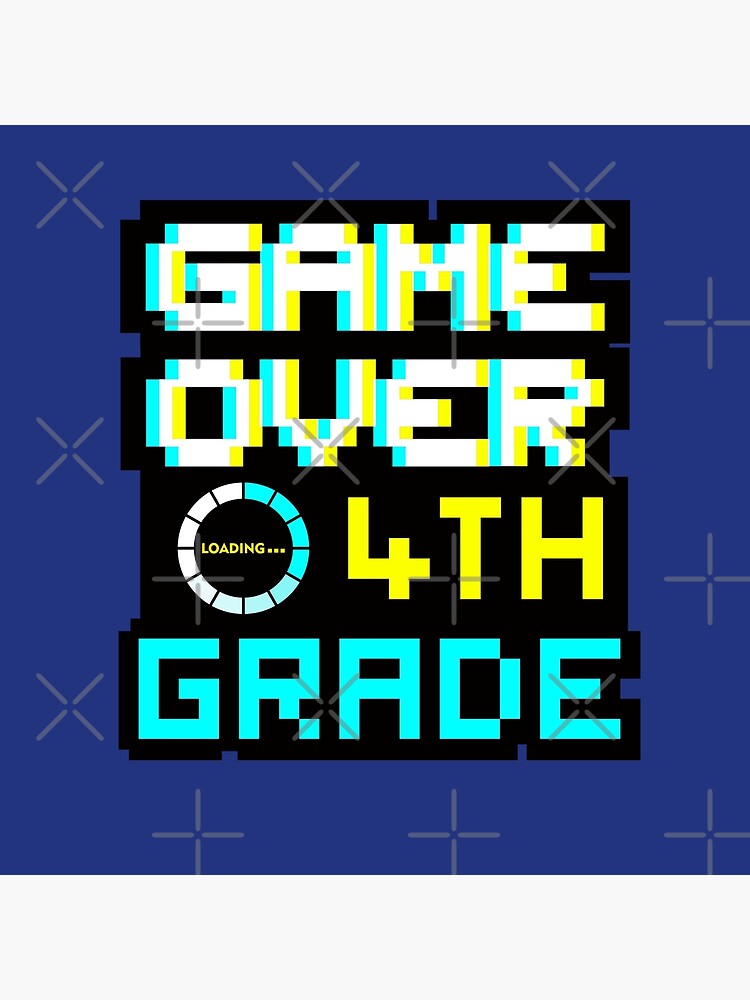 Póster «Regreso a la escuela - Fin del juego - 4to grado - Cuarto grado ...