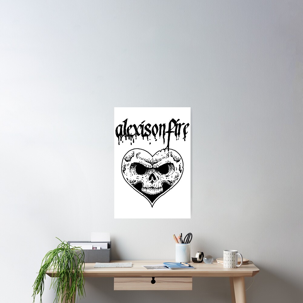 "Alexisonfire Merch Alexis On Fire Logo" Poster for Sale by BenizMass ...