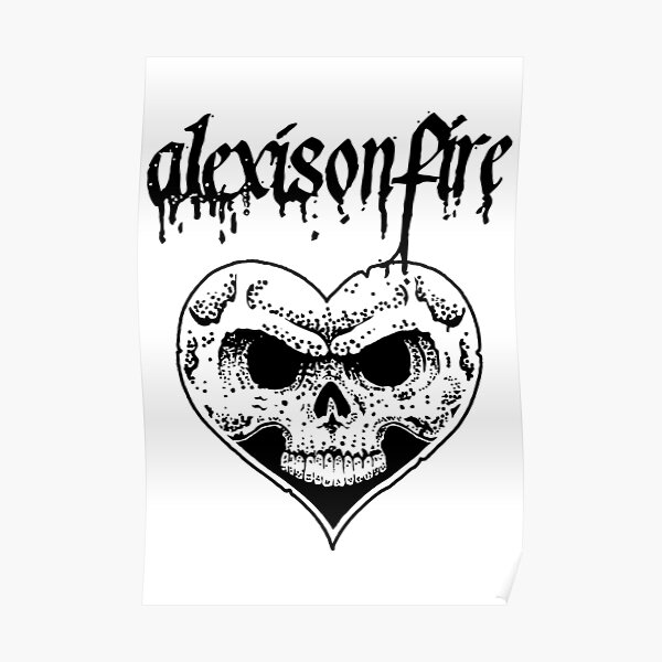 "Alexisonfire Merch Alexis On Fire Logo" Poster for Sale by BenizMass ...