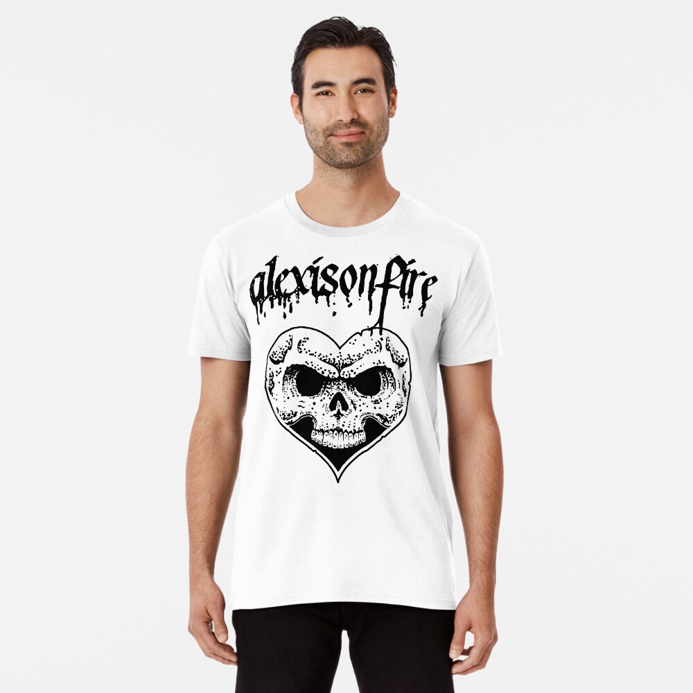 "Alexisonfire Merch Alexis On Fire Logo" Sticker for Sale by BenizMass ...