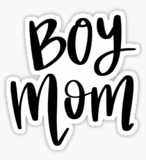 Boy Mom Stickers | Redbubble
