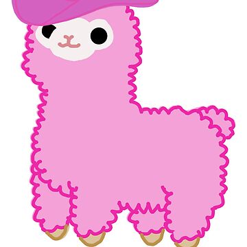 "preppy llama" Sticker for Sale by hattiemillz | Redbubble
