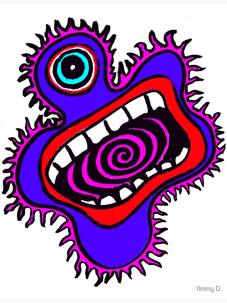 "amoeba " Sticker for Sale by timmyDtimmyD | Redbubble