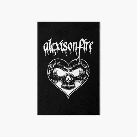 "Alexisonfire Merch Alexis On Fire Logo" Art Board Print for Sale by BenizMass | Redbubble
