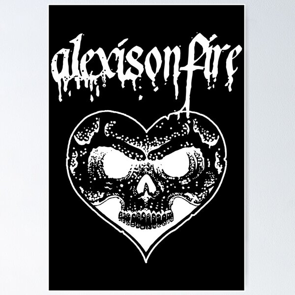 "Alexisonfire Merch Alexis On Fire Logo" Poster for Sale by BenizMass ...