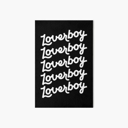 "Loverboy Merch Lover Boy Logo" Art Board Print for Sale by BenizMass ...