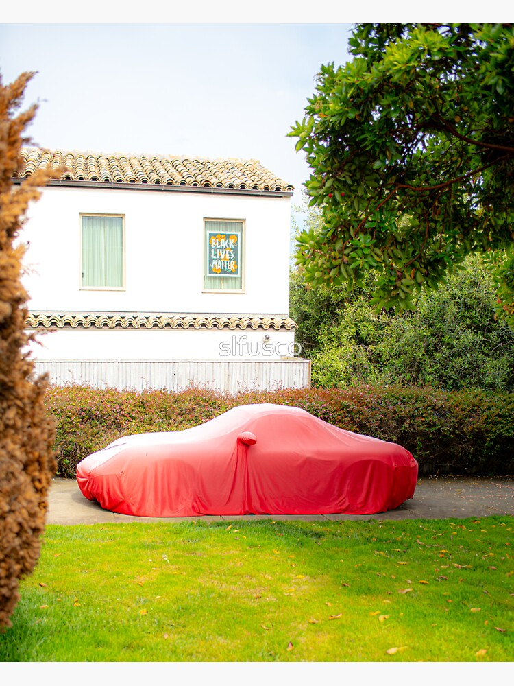 "Ferrari Wrap in San Francisco" Sticker for Sale by slfusco | Redbubble